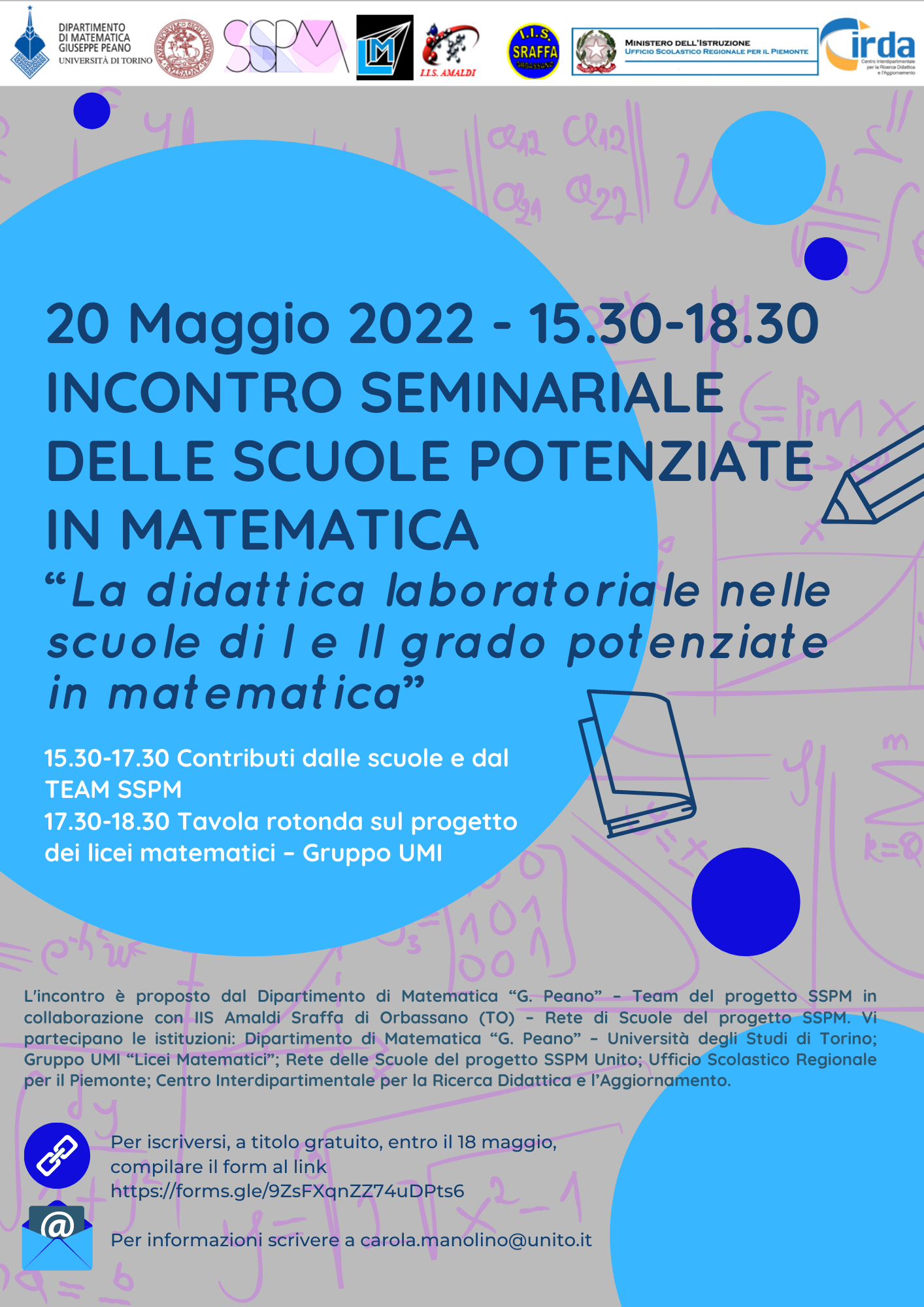 Seminario Scuole Potenziate in Matematica - Sito dell'Unione Matematica ...