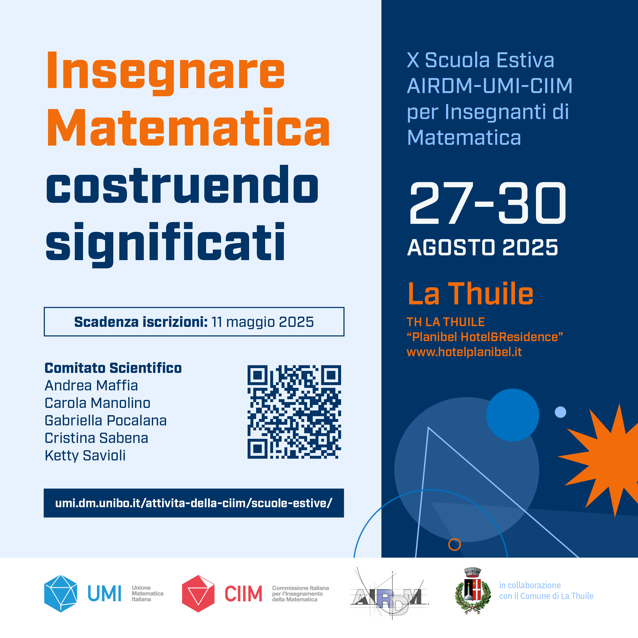 10° Scuola Estiva per Insegnanti - Sito dell'Unione Matematica Italiana